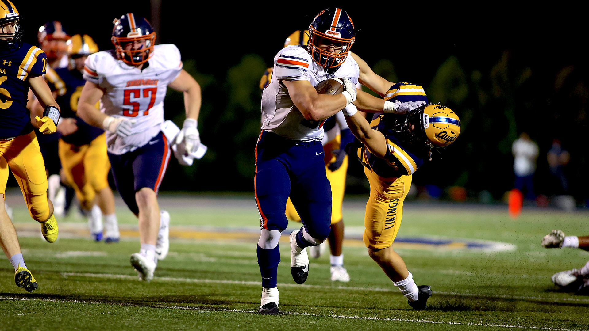 No. 11 Thunder football team earns a 38-28 road win at Augustana ...