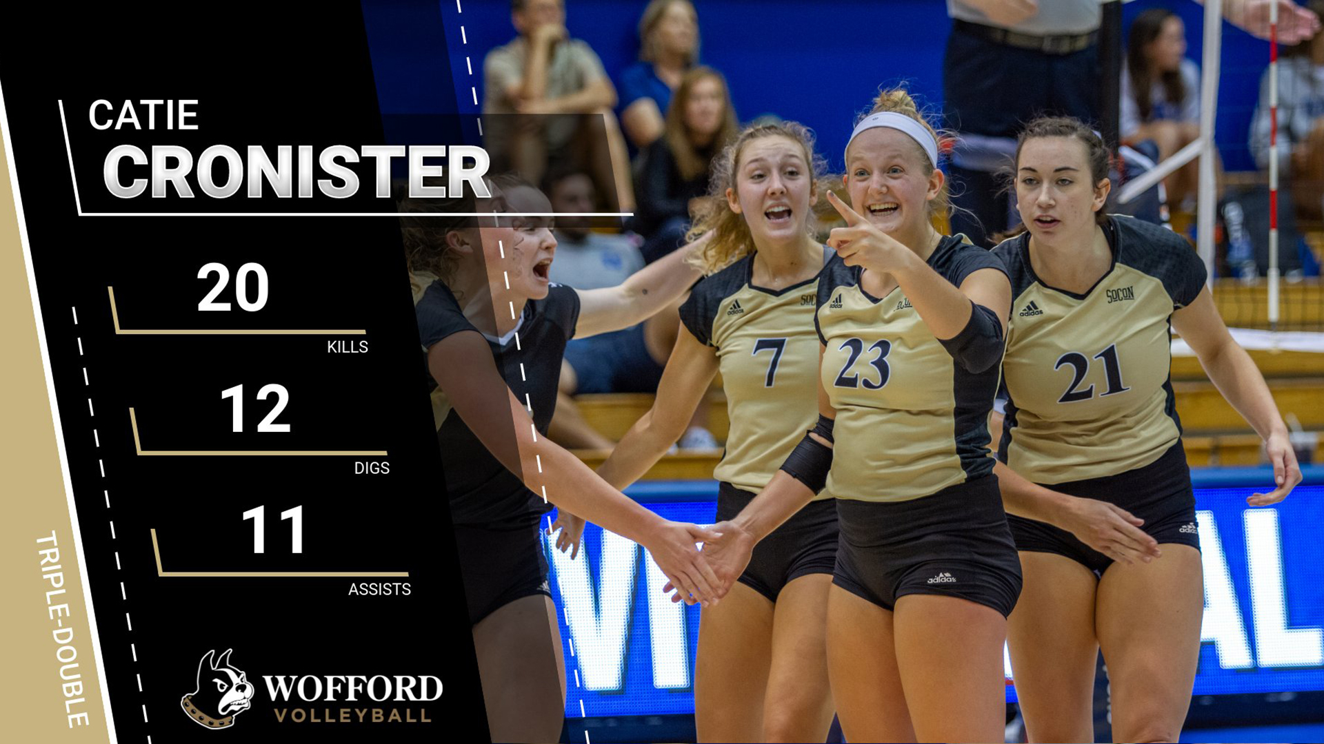 Catie Cronister - Volleyball - Wofford College Athletics