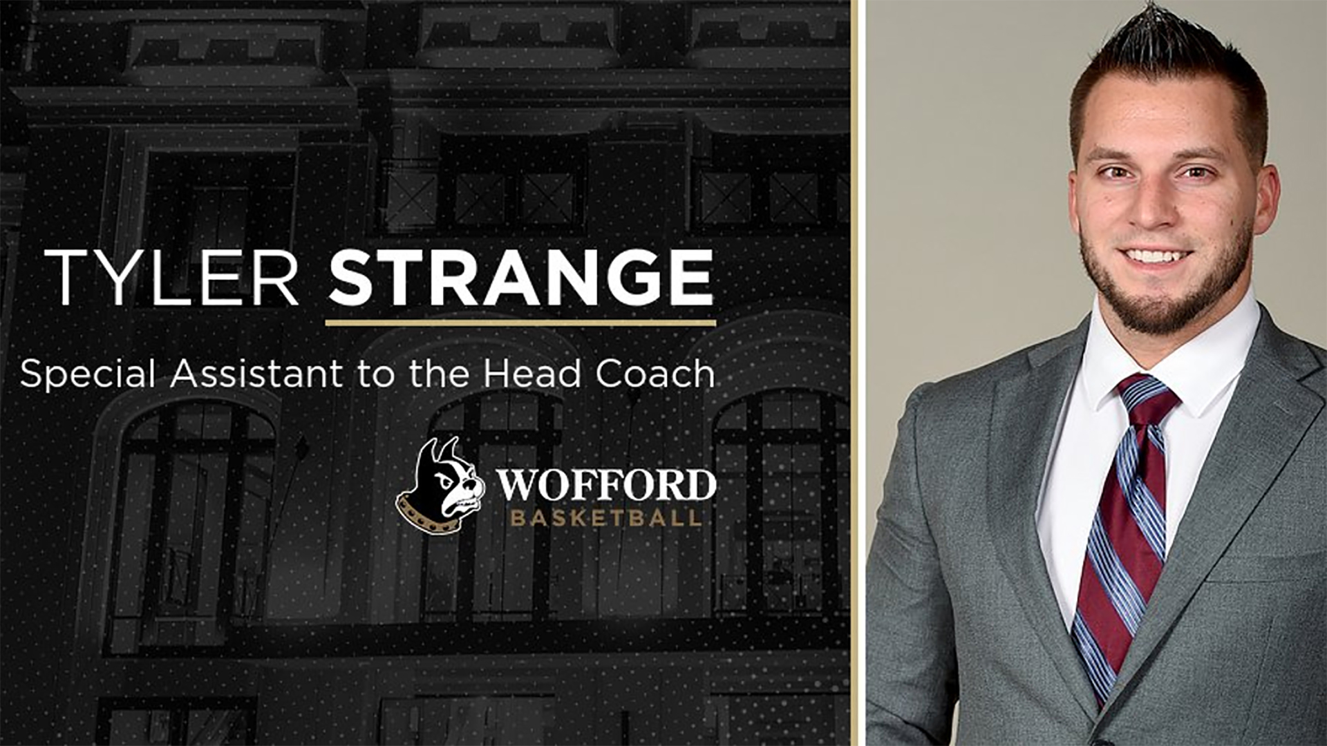 Strange Joins Men's Basketball Coaching Staff - Wofford College Athletics
