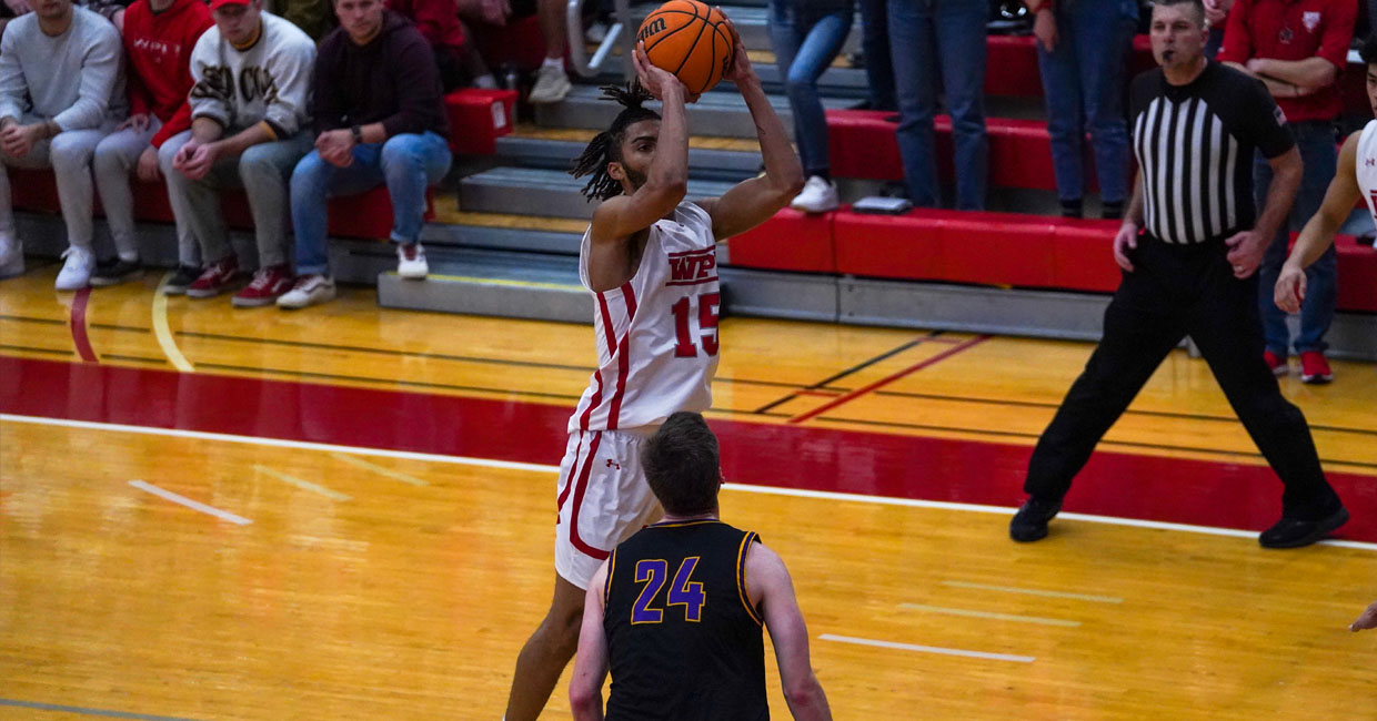 No. 14 Men's Basketball Topples Emerson in Battle of NEWMAC Unbeatens ...