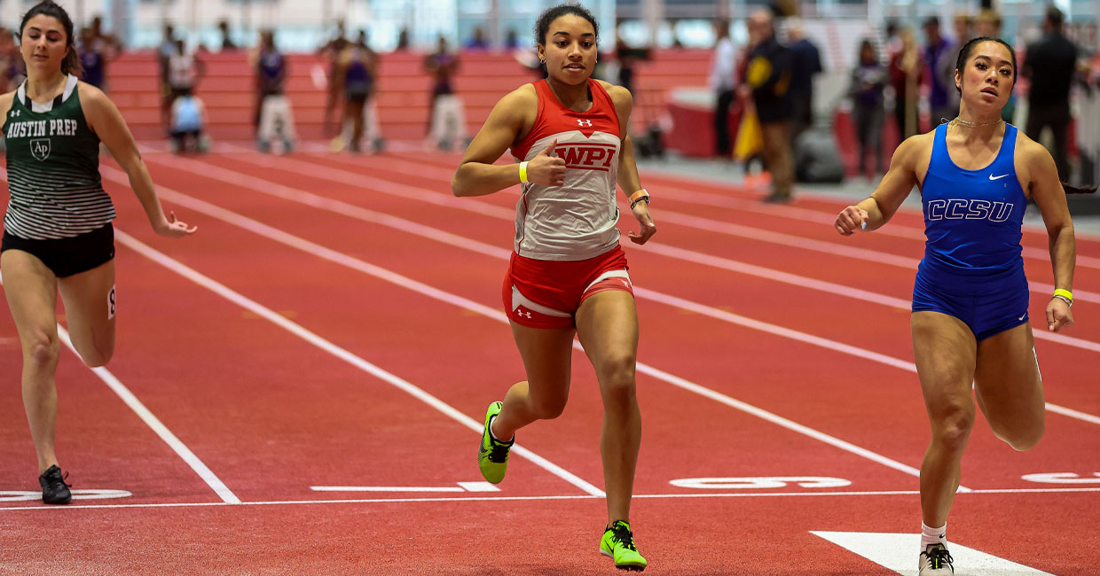 Women's Track and Field Wins Wheaton Invitational; Hadley, Dufresne ...