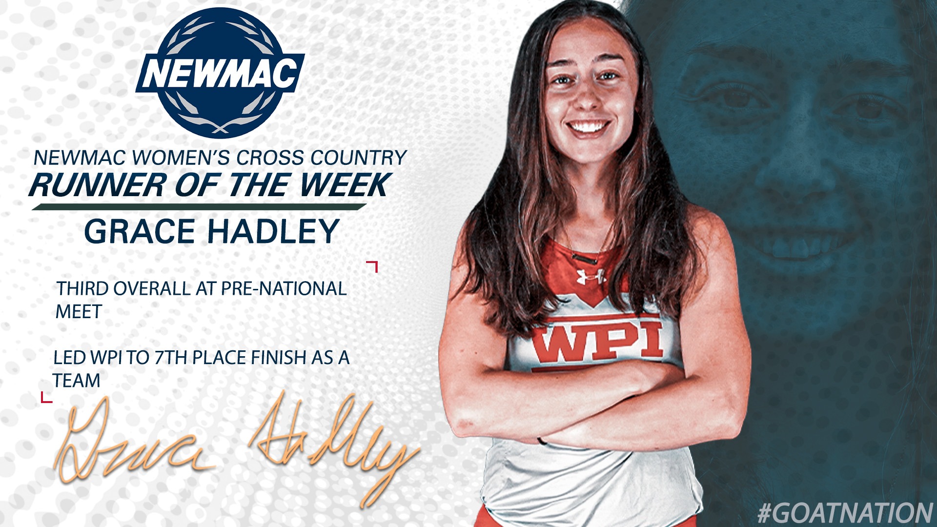 Grace Hadley - 2023 - Cross Country - Worcester Polytechnic Institute