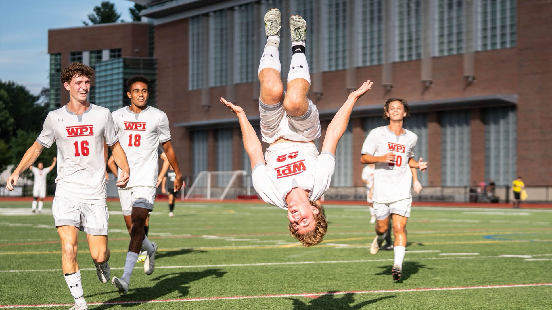 Biando Nets First Half Marker as Men's Soccer and Eastern Nazarene Play ...