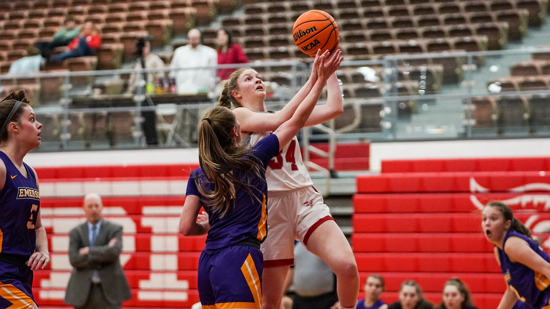 Women’s Basketball Holds Off Late Emerson Rally to Grab Key NEWMAC Win ...