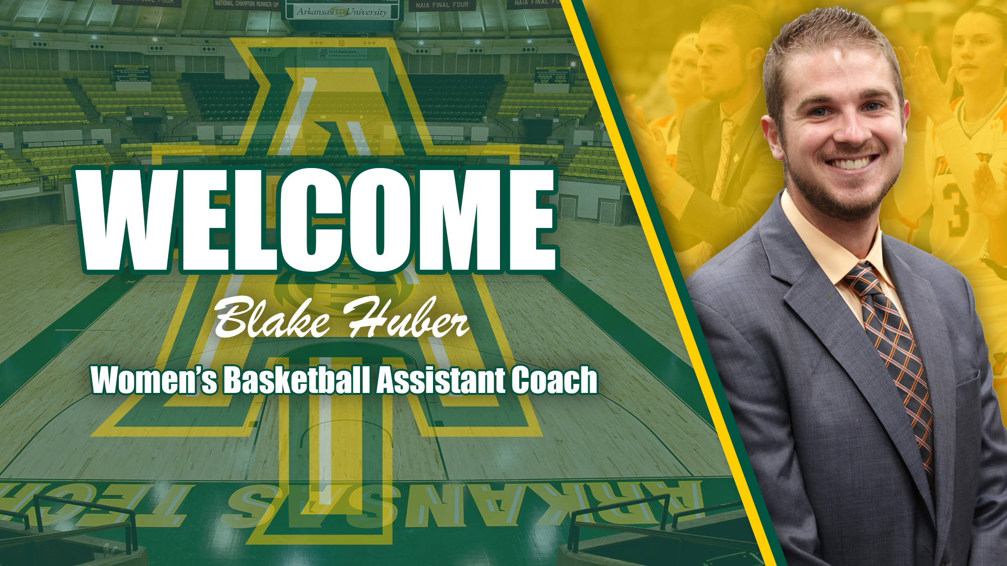 Blake Huber tabbed as assistant women’s basketball coach - Arkansas ...