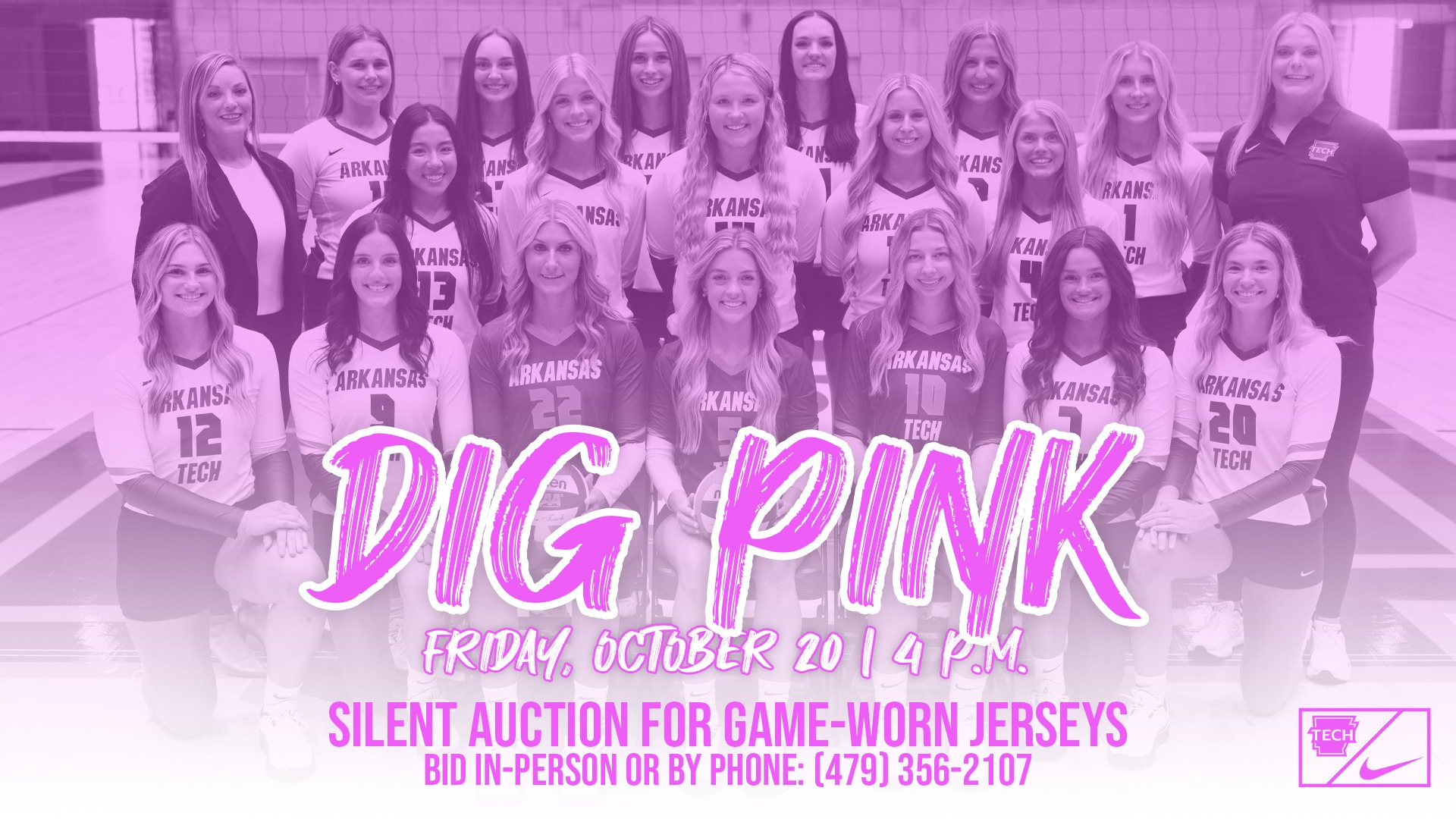 Dig Pink match coming Friday; game-worn jersey silent auction to occur ...