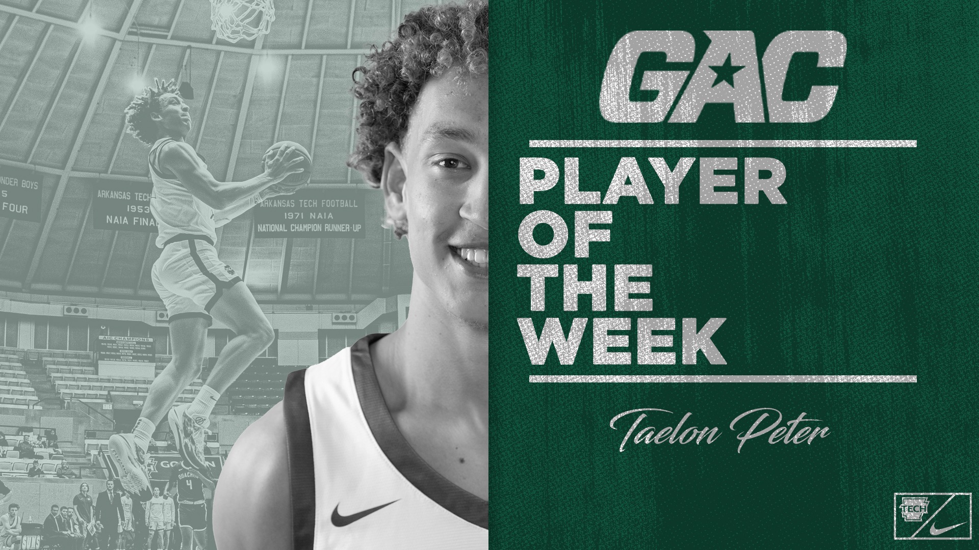 Taelon Peter - Men's Basketball - Arkansas Tech University Athletics