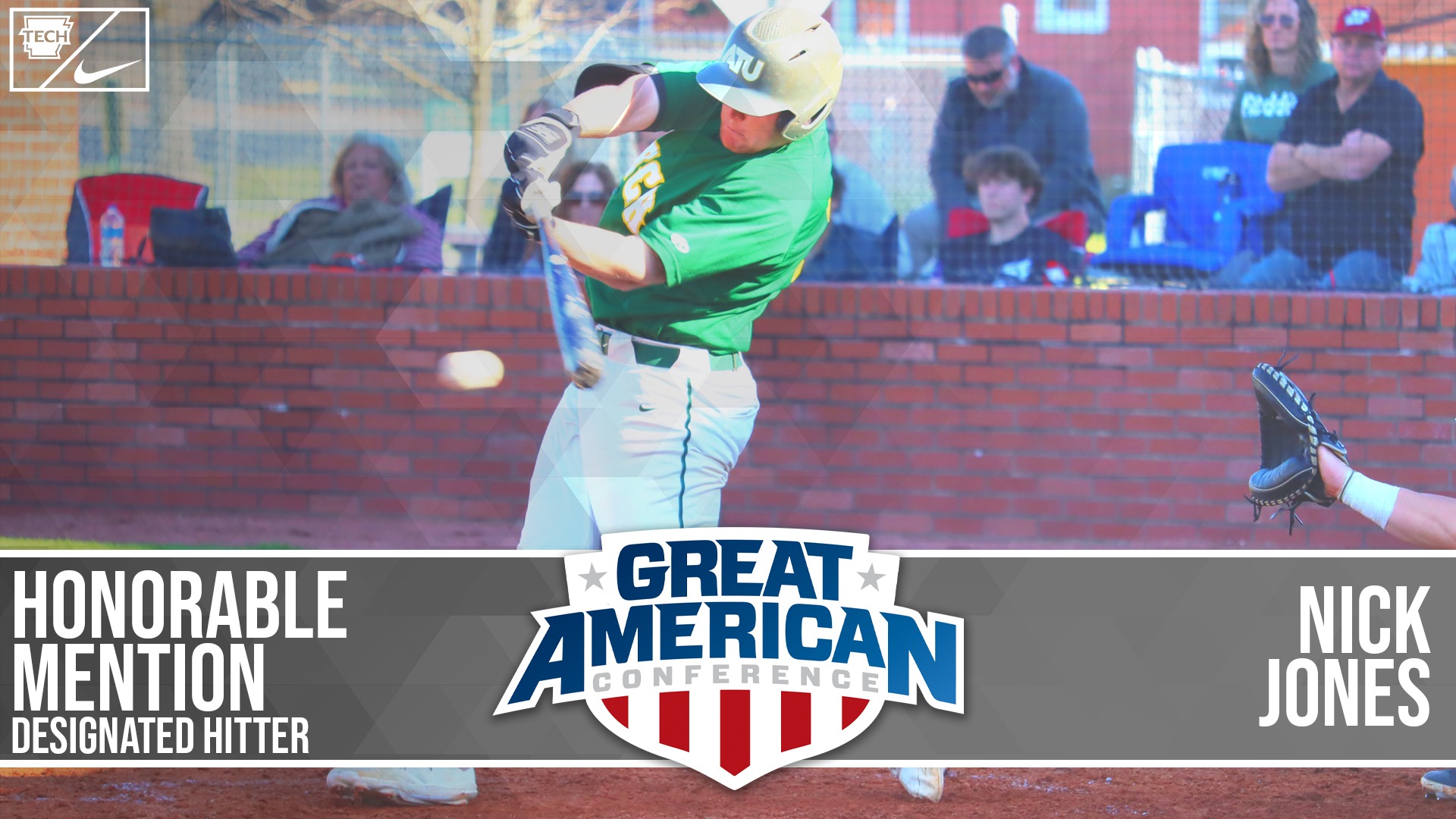 Nick Jones - Baseball - Arkansas Tech University Athletics