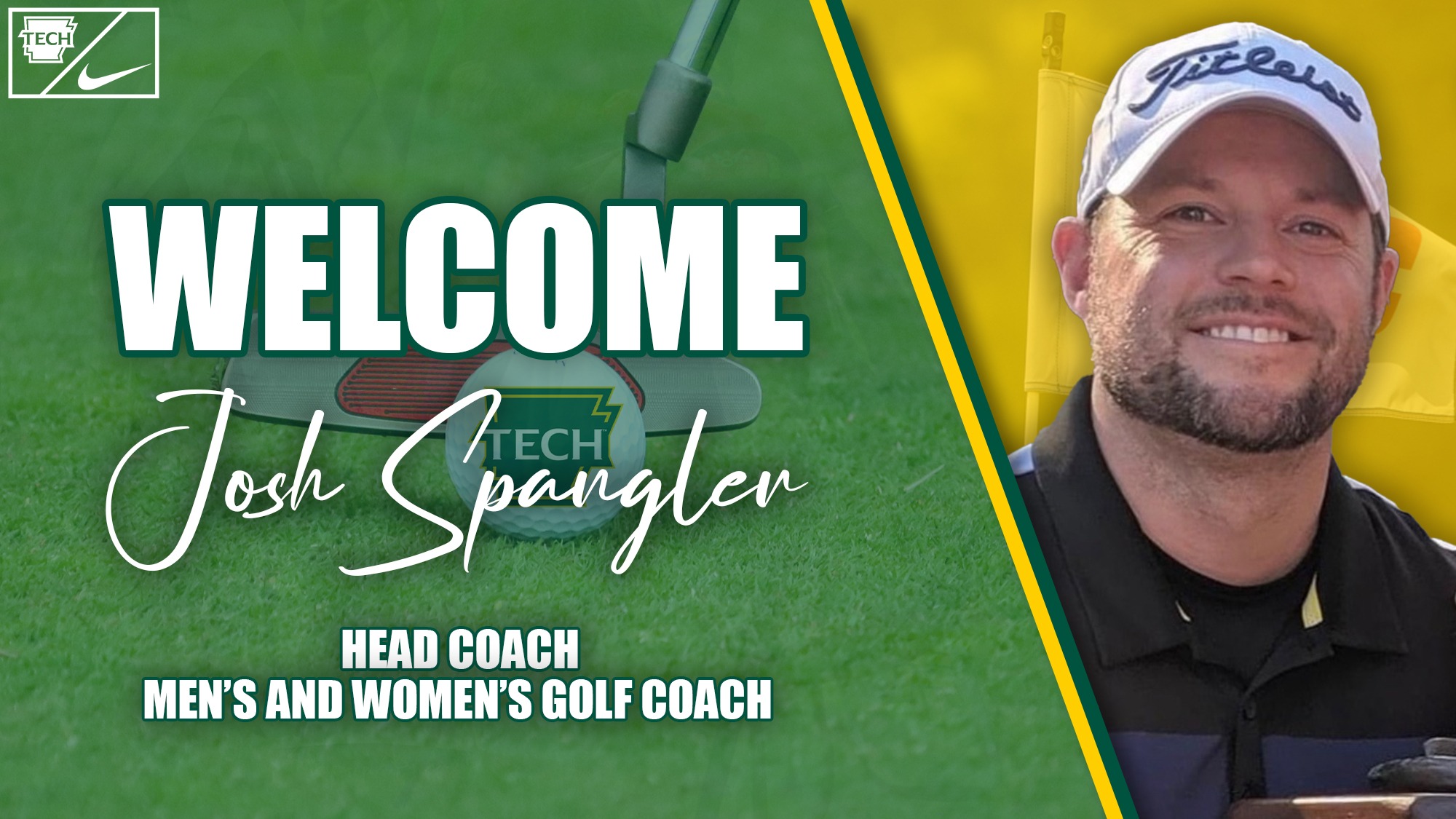 Josh Spangler to take helm of Tech men’s and women’s golf programs ...