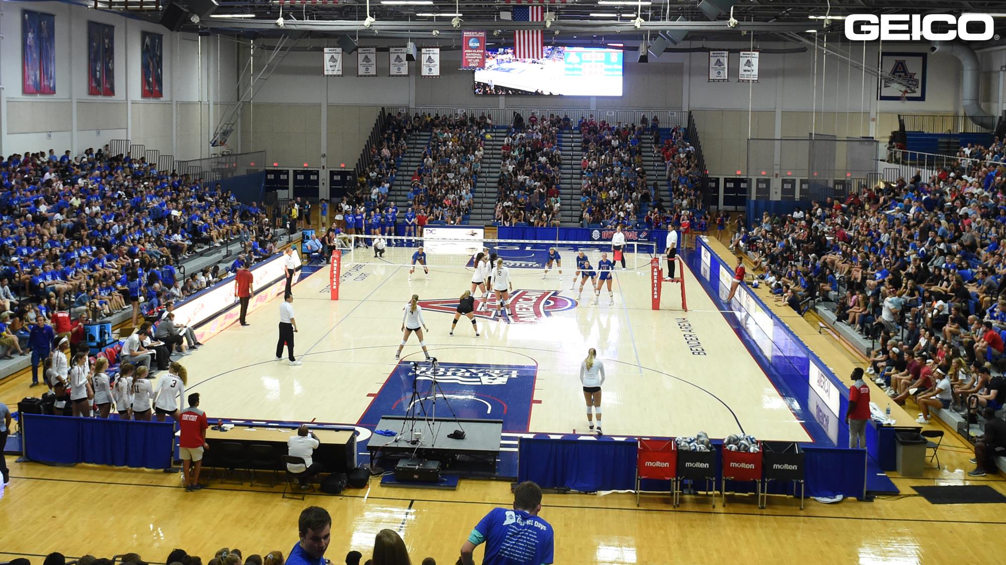 Eagles Fall to Temple in Final Match of the American Volleyball Classic ...