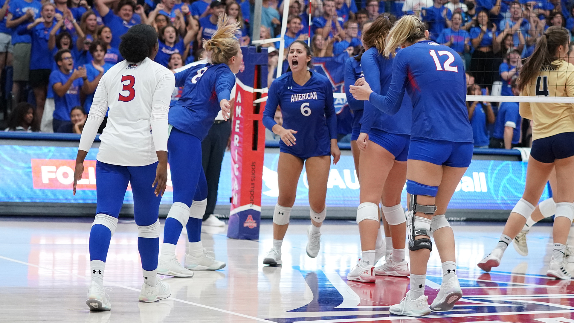 Volleyball Protects its Home Court, Improving to 7-0 in Bender Arena ...