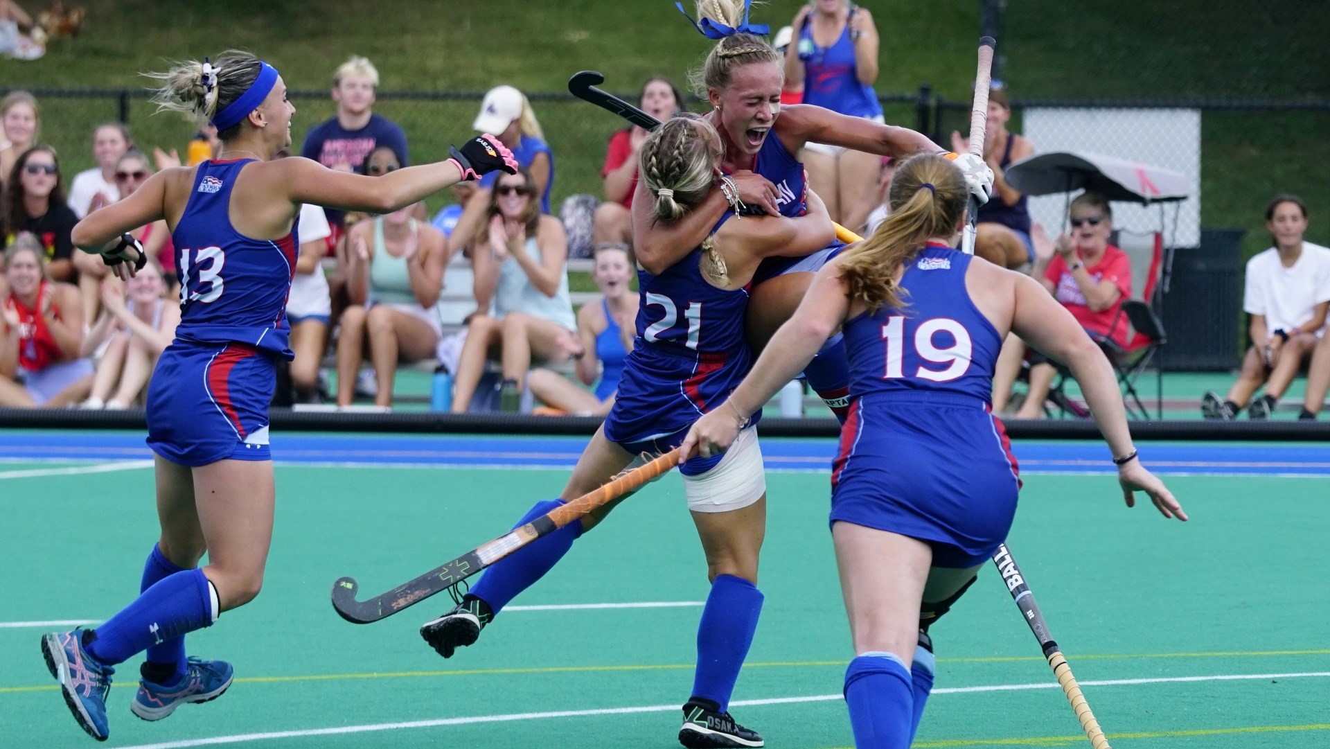 #23 Field Hockey Tops New Hampshire 2-0 - American University