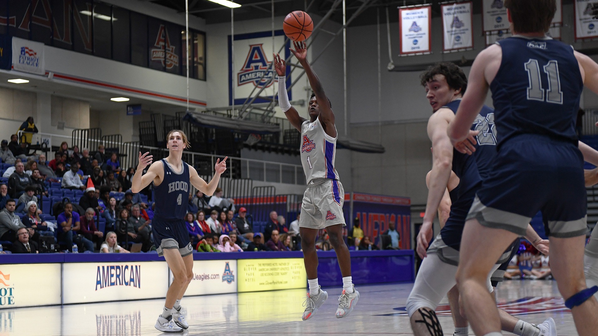 Program-Record 19 Three-Pointers Power Men's Basketball Past Hood, 103 ...