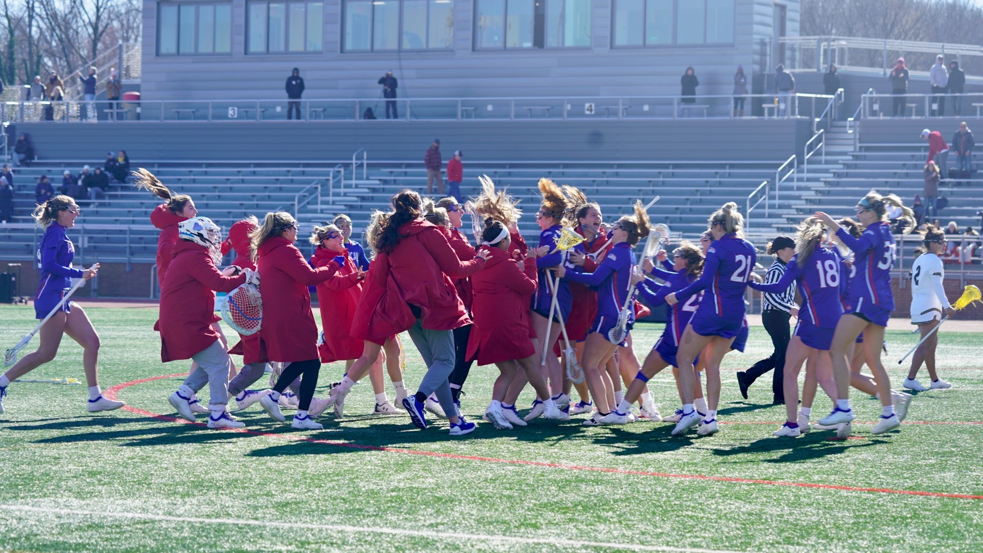 Lacrosse Earns First Win Over UMBC in Over 20 Years - American University