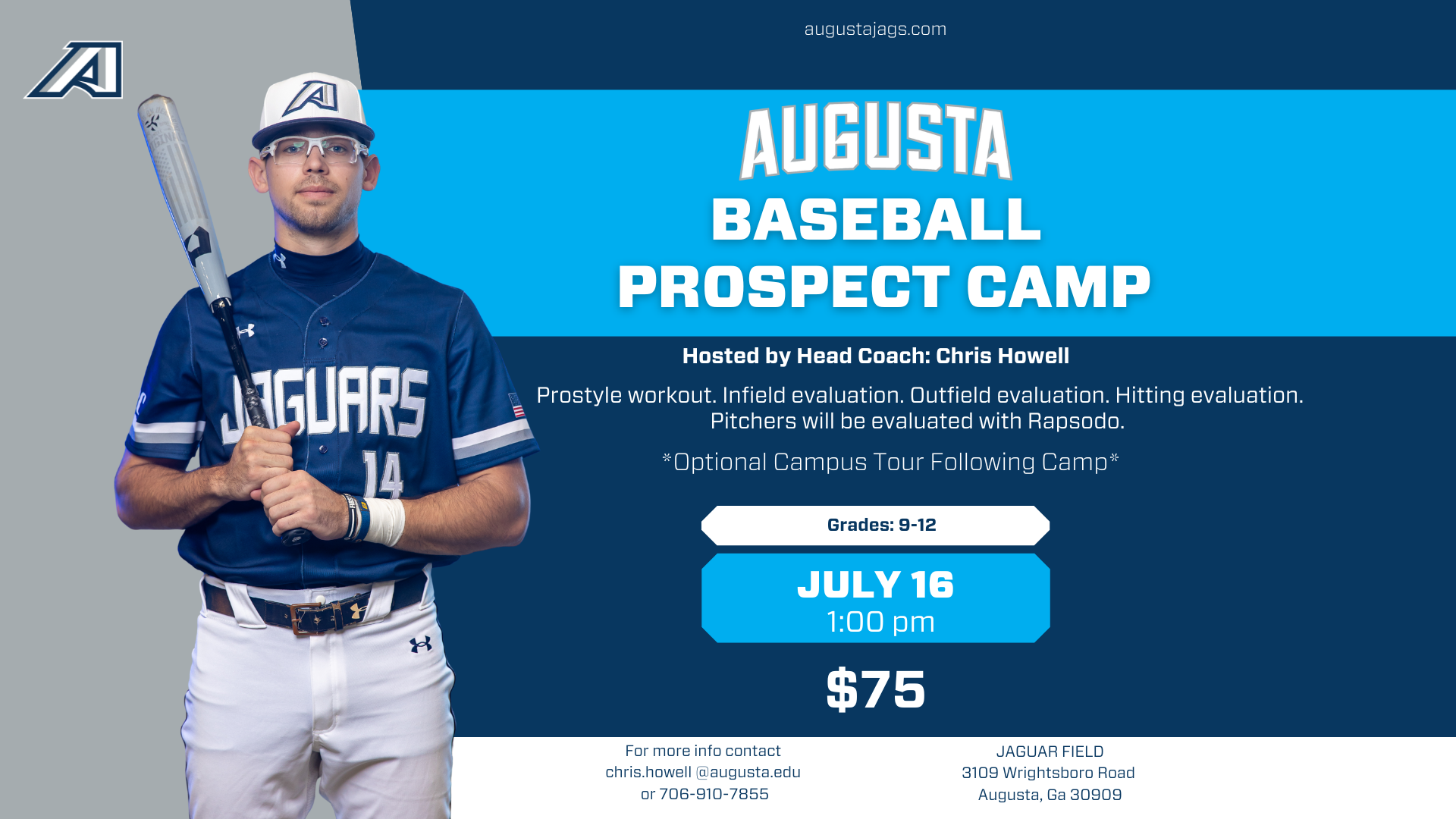 Augusta Athletics Announces Baseball Stadium Project - Augusta University