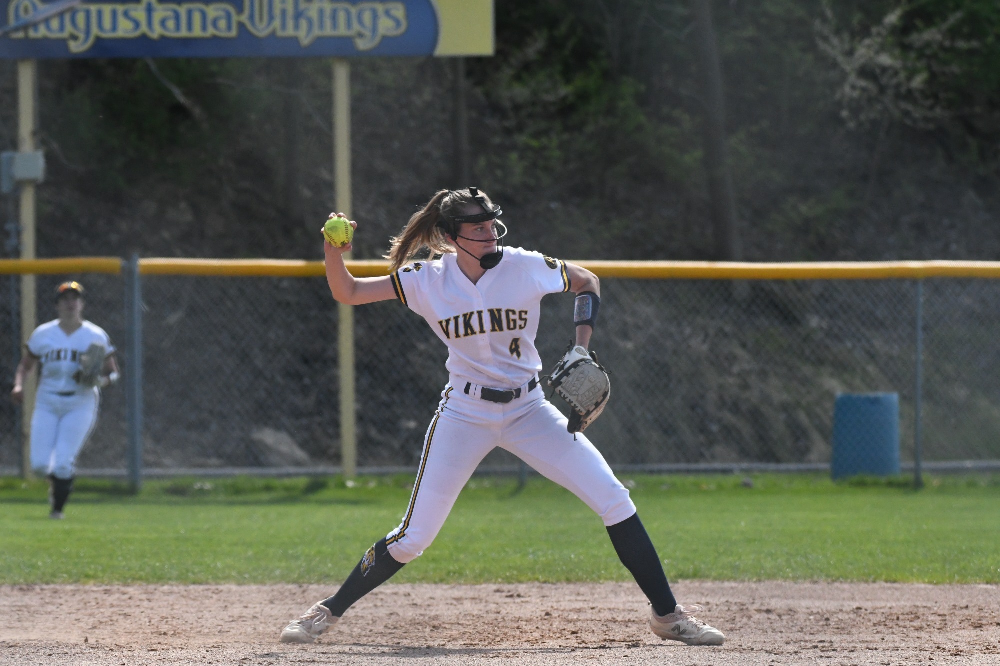 Softball splits with North Park at home - Augustana College Athletics