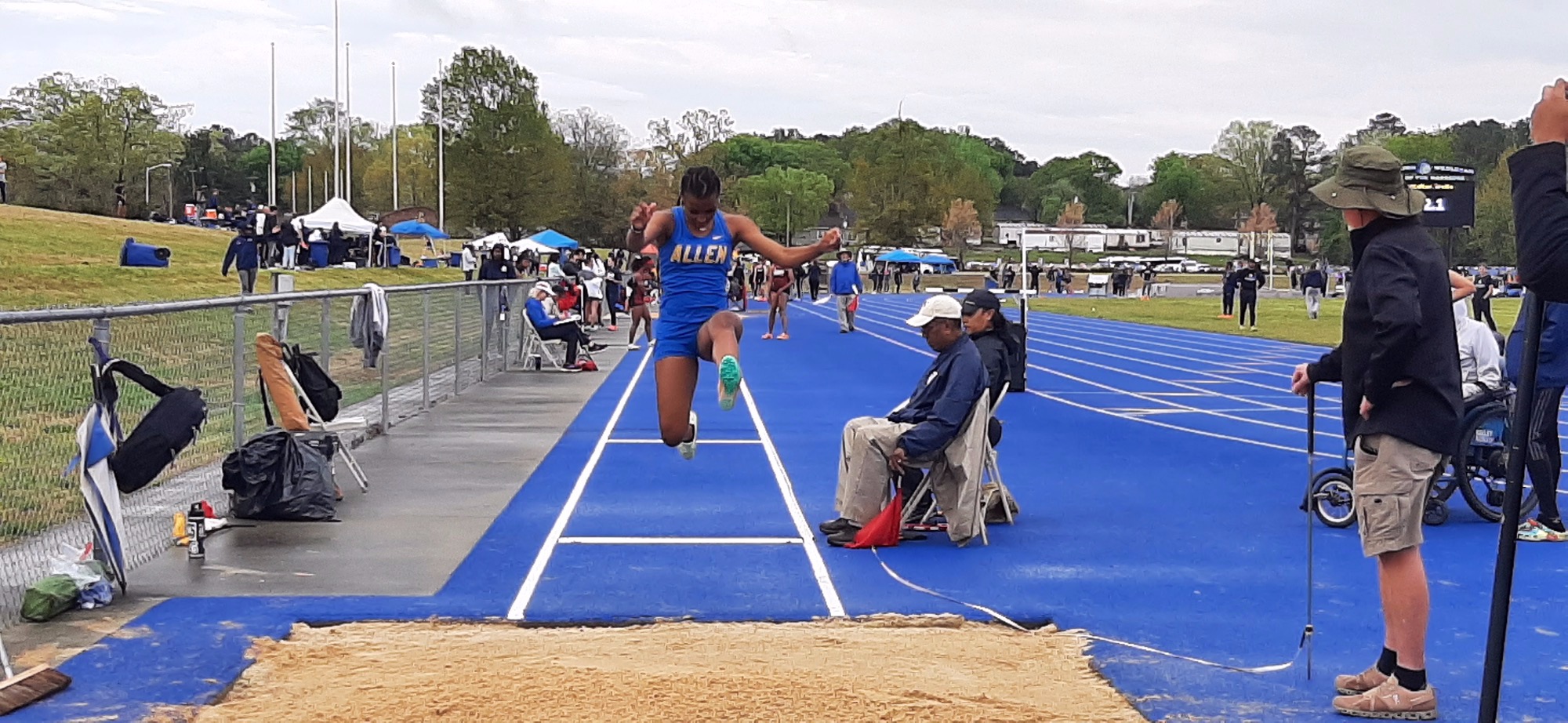 Jones Wins Gold in Long Jump at SIAC Championships - Allen University