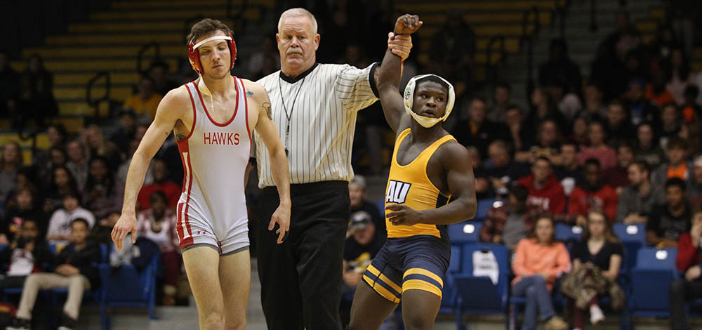 Wrestling edged by Huntingdon in first-ever home dual - Averett ...