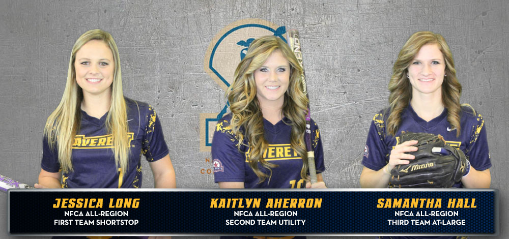 Softball trio selected to NFCA All-Region Team - Averett University ...