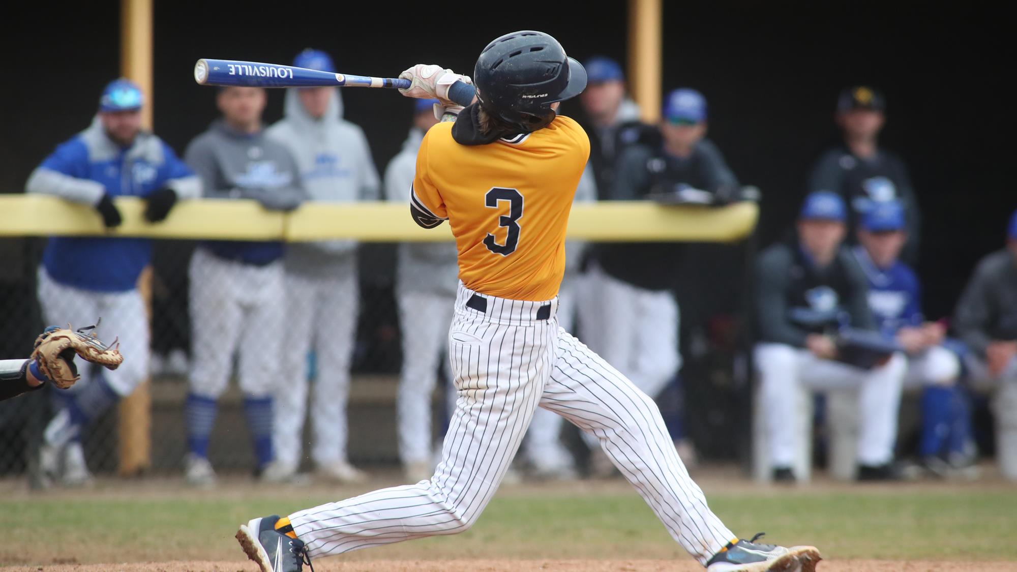 Tuck drives in four as baseball cruises past William Peace - Averett ...