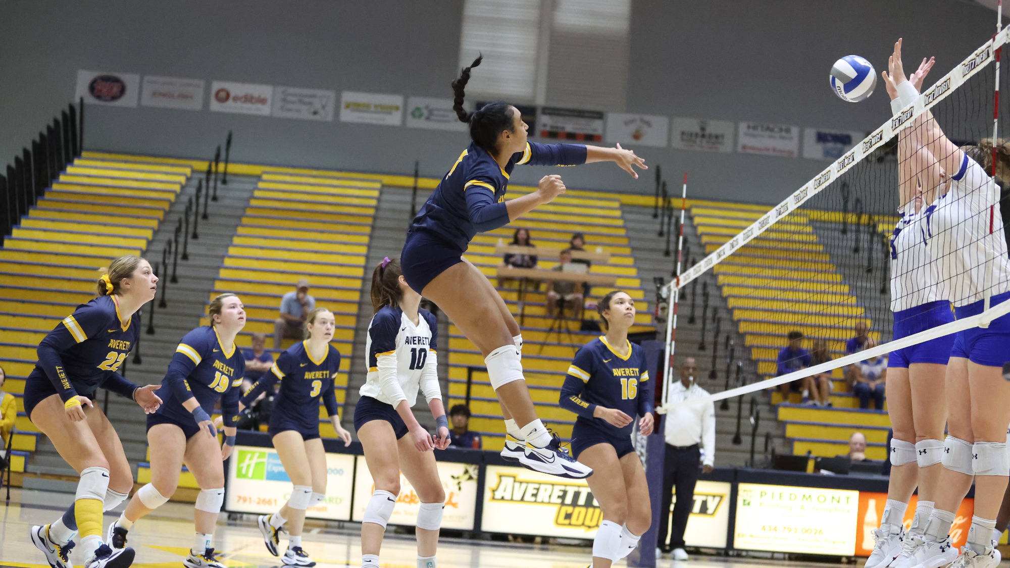 Women's volleyball sweeps Bryn Mawr, falls to No. 9 Johns Hopkins - Averett University Athletics