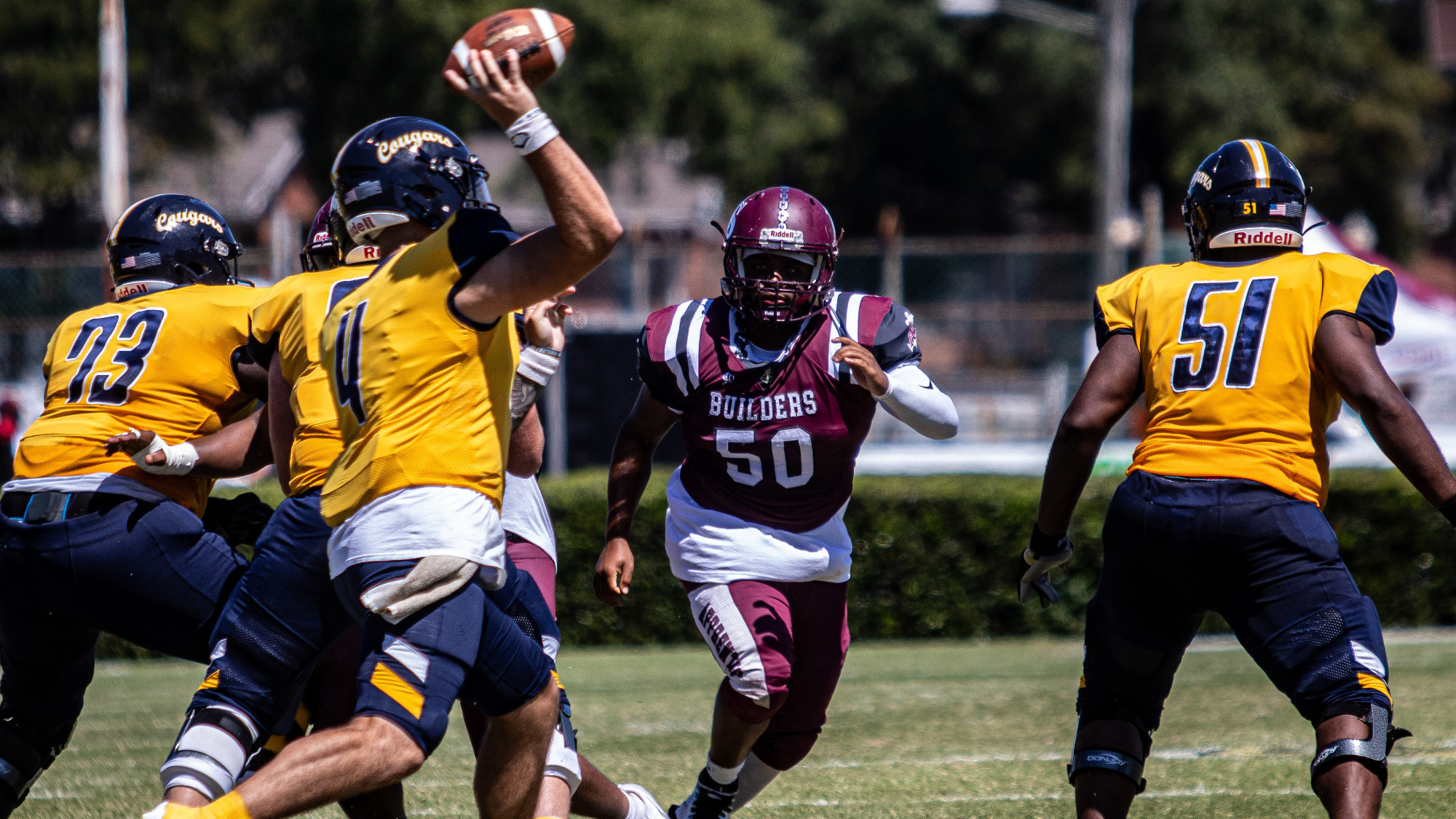 Football opens 2023 season with big win over Apprentice - Averett ...