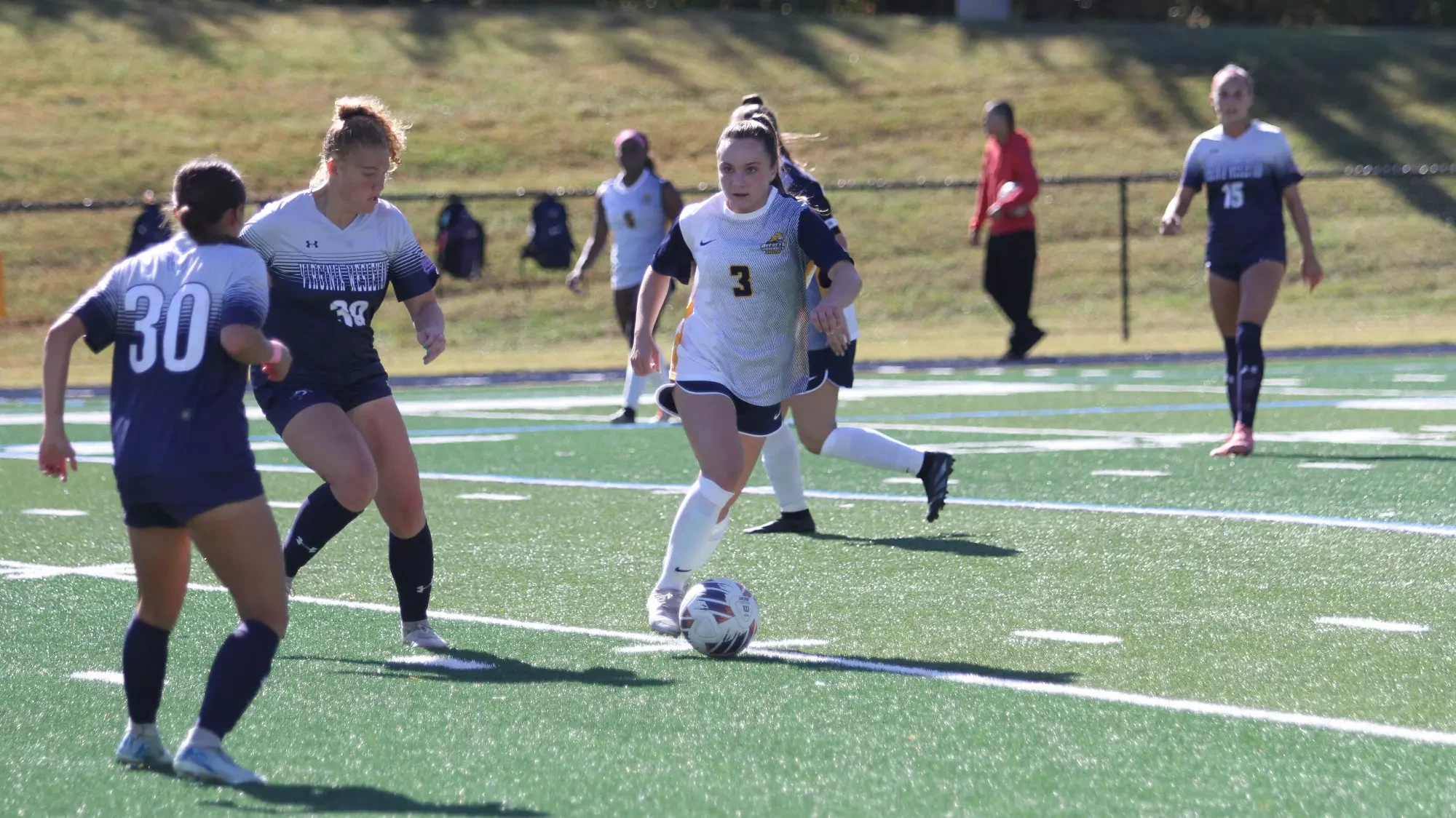 Women's soccer's de Diego named ODAC/Va. Farm Bureau Insurance Scholar ...