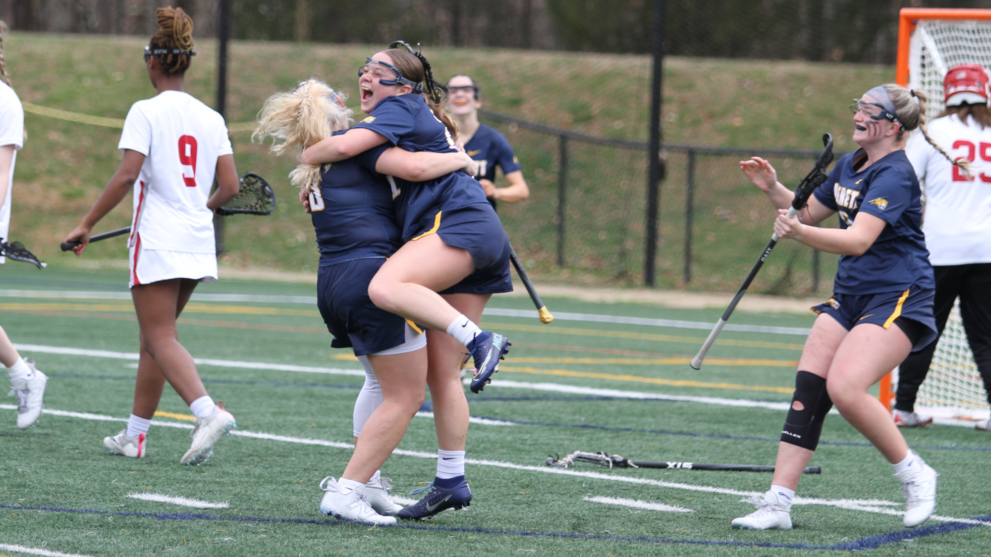 Women's lacrosse sails past EMU - Averett University Athletics