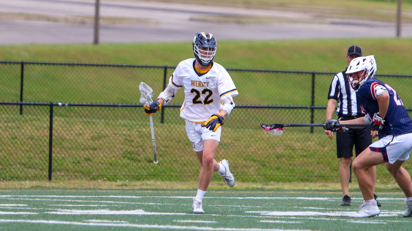 Men's lacrosse celebrates senior day, loses to Shenandoah - Averett ...