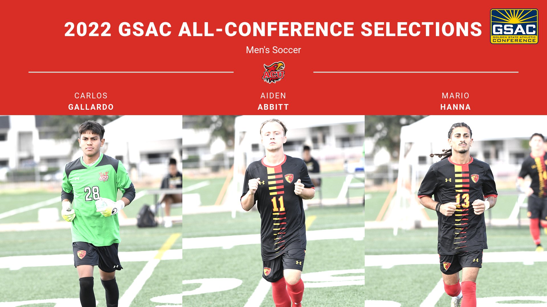Abbitt, Gallardo, Hanna selected to All-GSAC Team - Arizona Christian ...