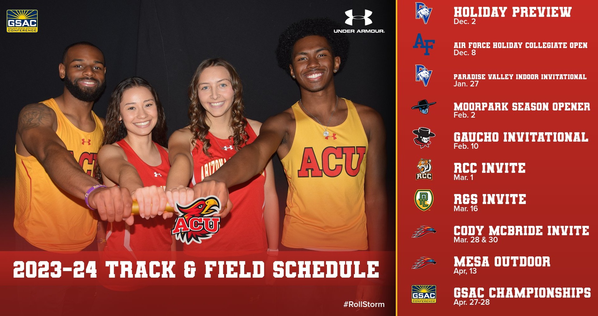 ACU Track and Field Releases 2023-24 Schedule - Arizona Christian ...