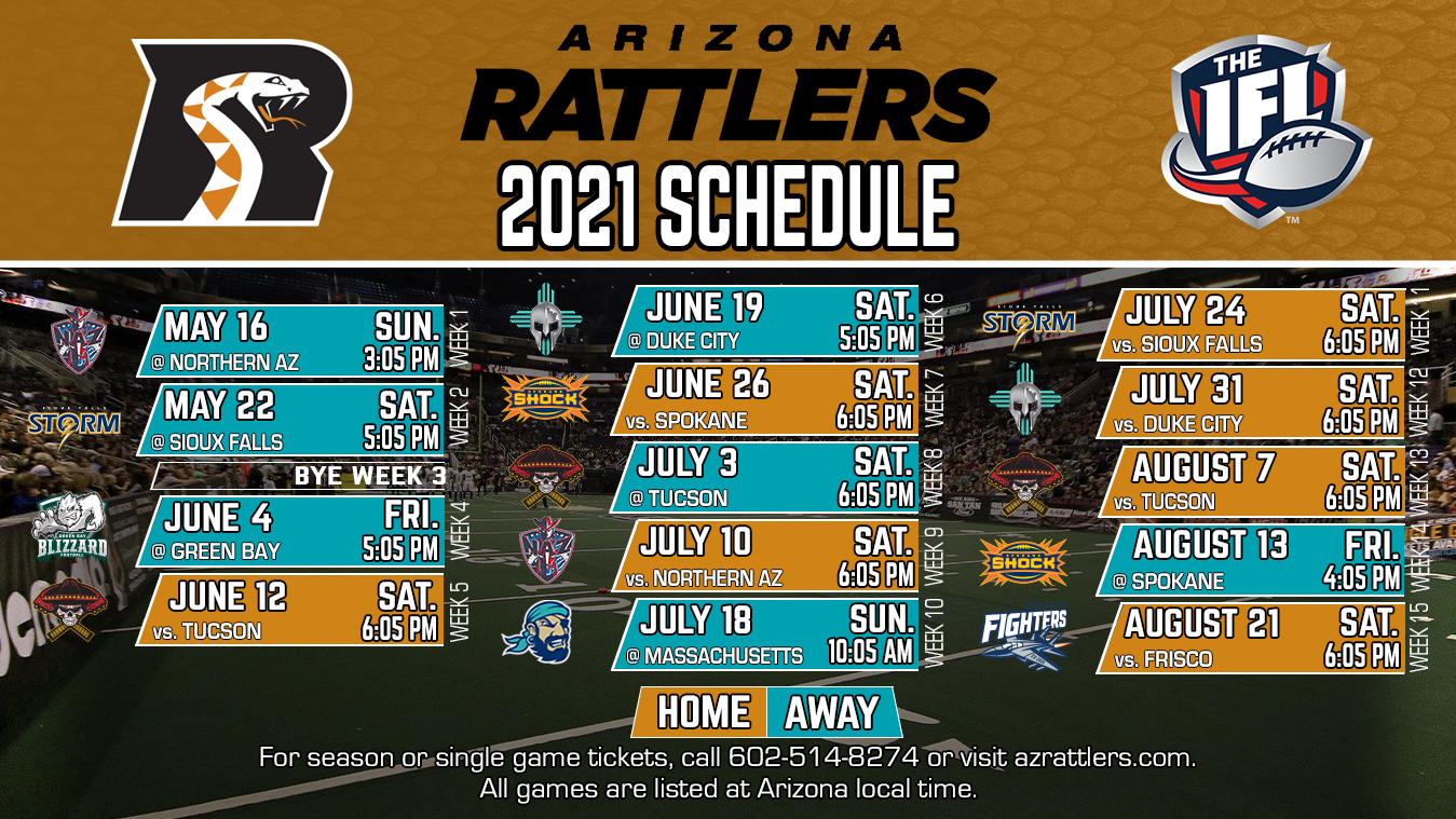 RATTLERS ANNOUNCE RETURN TO DOWNTOWN PHOENIX, SCHEDULE UPDATE FOR 2021 ...