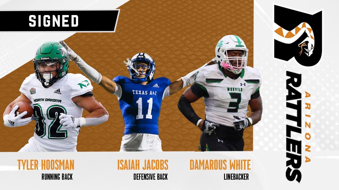 Arizona Rattlers Announce New Player Signings - Arizona Rattlers