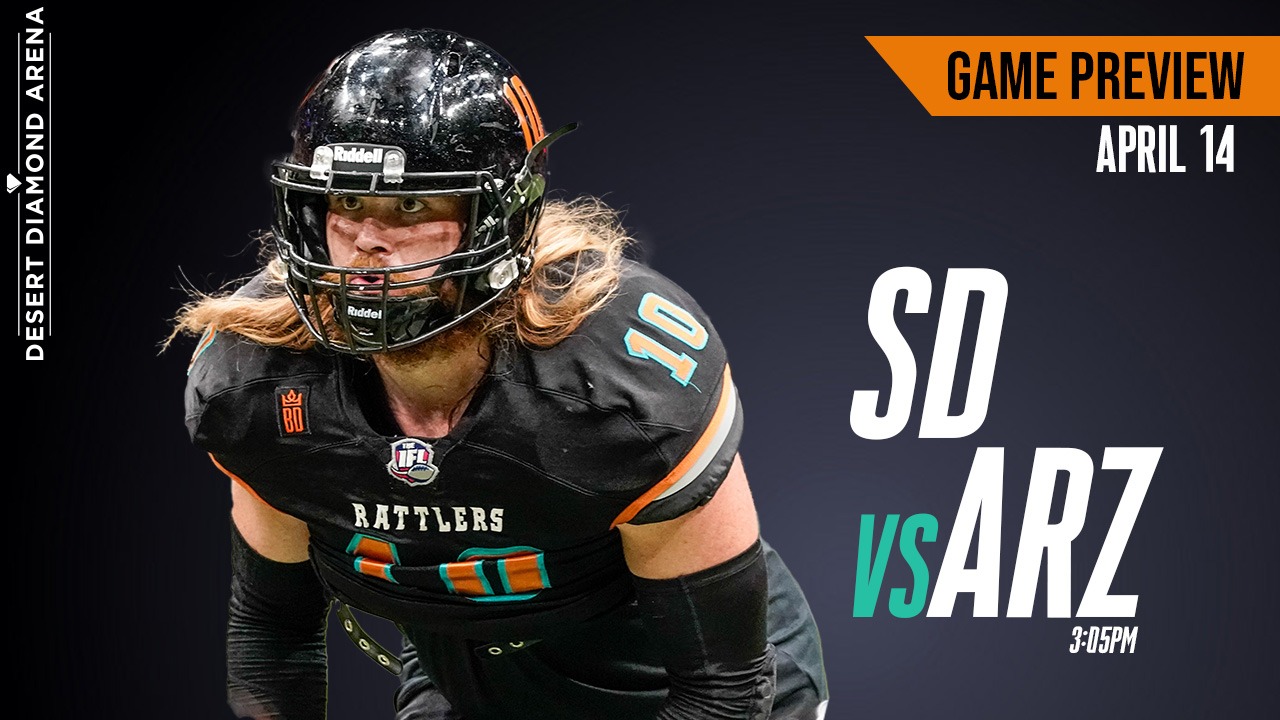 GAME PREVIEW: Arizona Rattlers Poised for Redemption Against San Diego ...