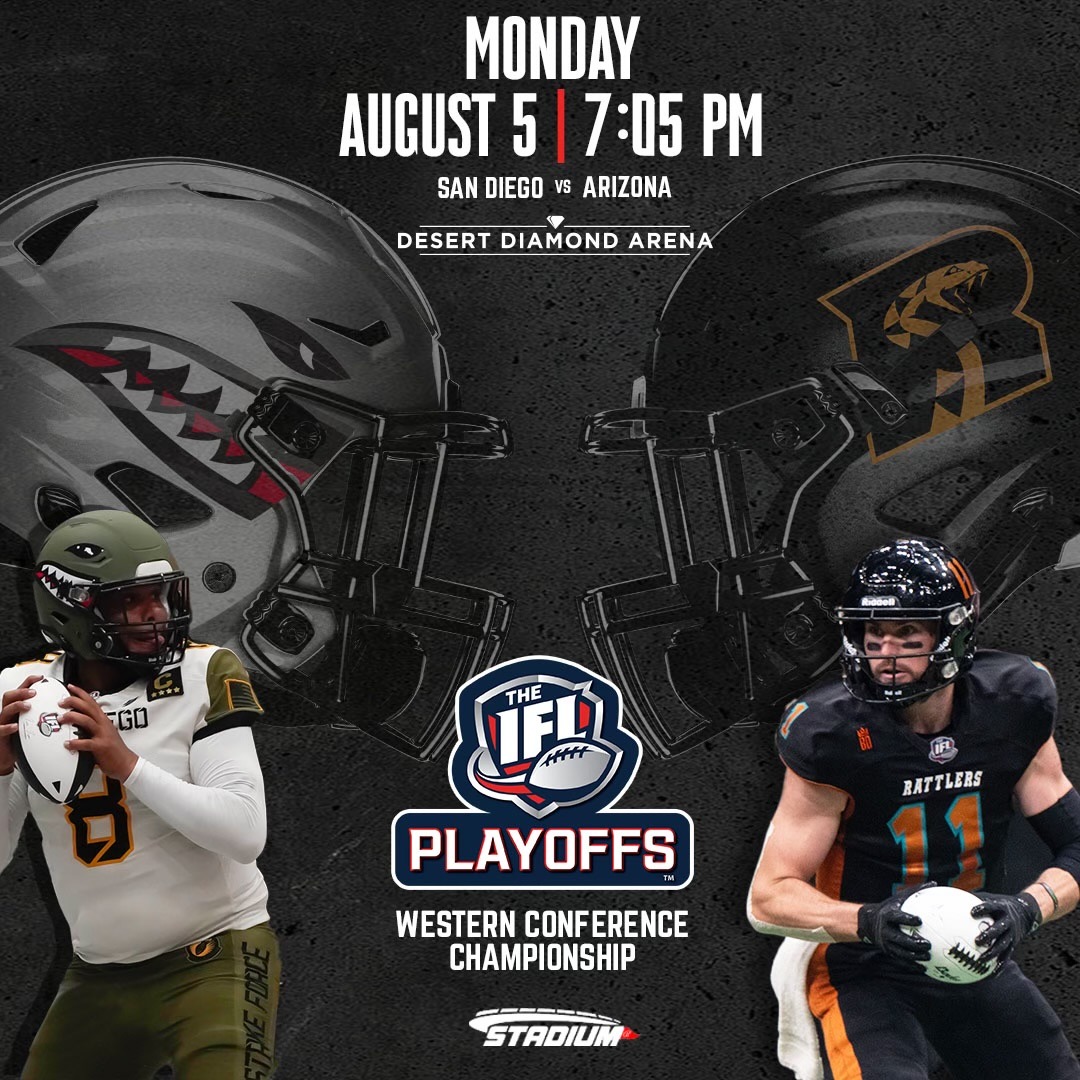 GAME PREVIEW: Arizona Rattlers Poised for Redemption Against San Diego ...