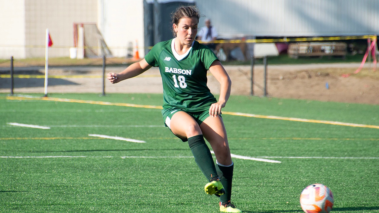 Late Goal Helps Women's Soccer Earn 1-1 Draw with Springfield - Babson ...