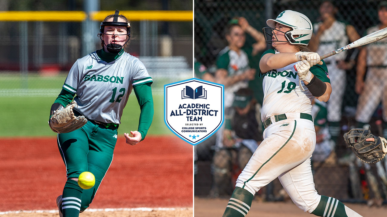 Karamouzis, O'Reilly Earn CSC Academic All-District Honors - Babson College