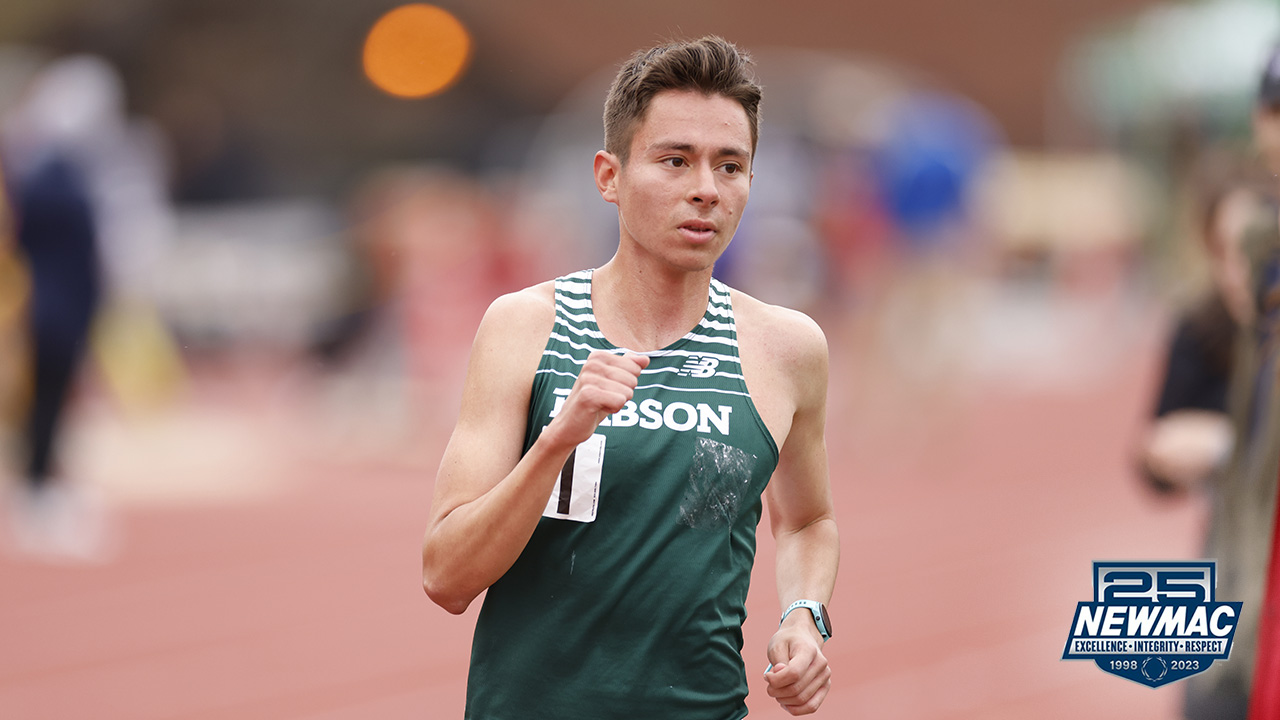 Rodriguez Named NEWMAC Men's Track Athlete of the Year - Babson College