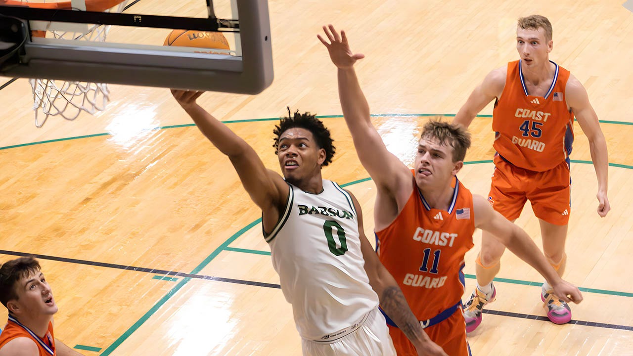 Men's Hoops Rallies to Edge Coast Guard in NEWMAC Thriller, 76-75 ...
