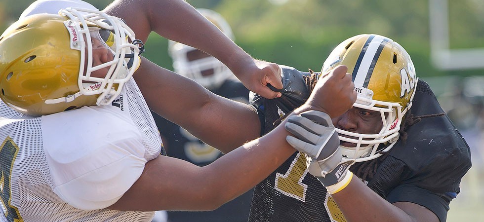 Akeem Moore - 2012 - Football - Alabama State University Athletics