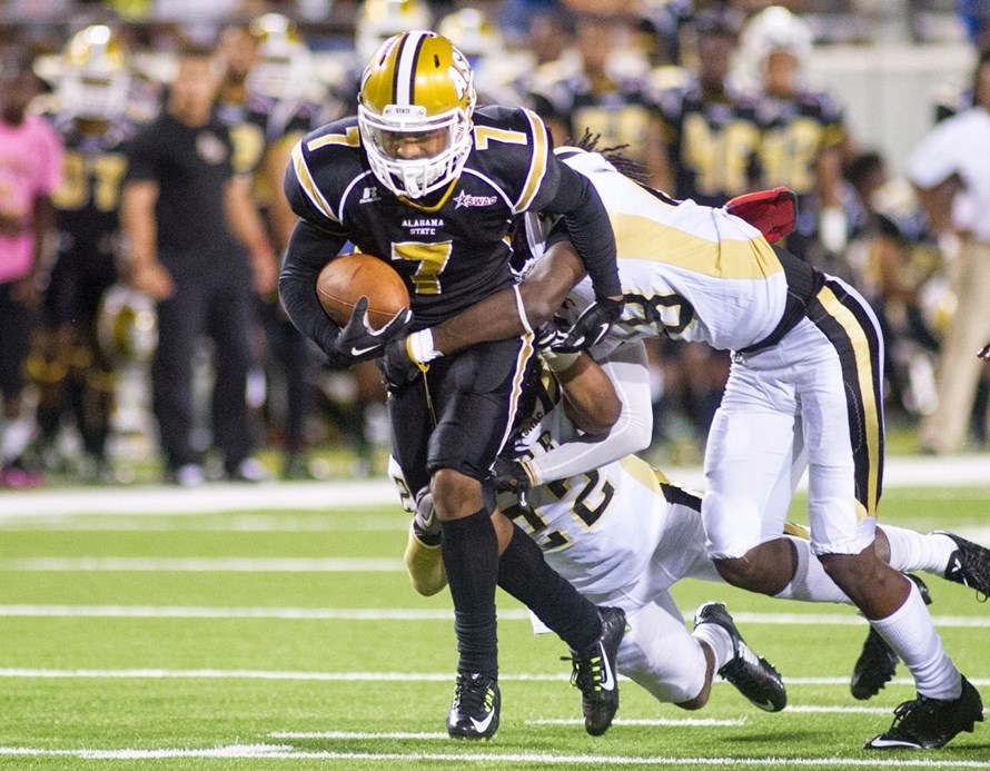 Khalid Thomas - 2014 - Football - Alabama State University Athletics