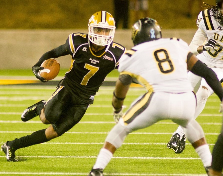 Khalid Thomas - 2014 - Football - Alabama State University Athletics