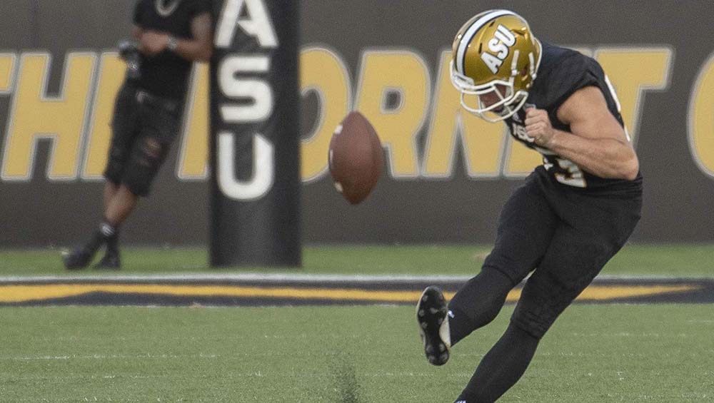 Hanson of rewarded for performance - Alabama State University Athletics