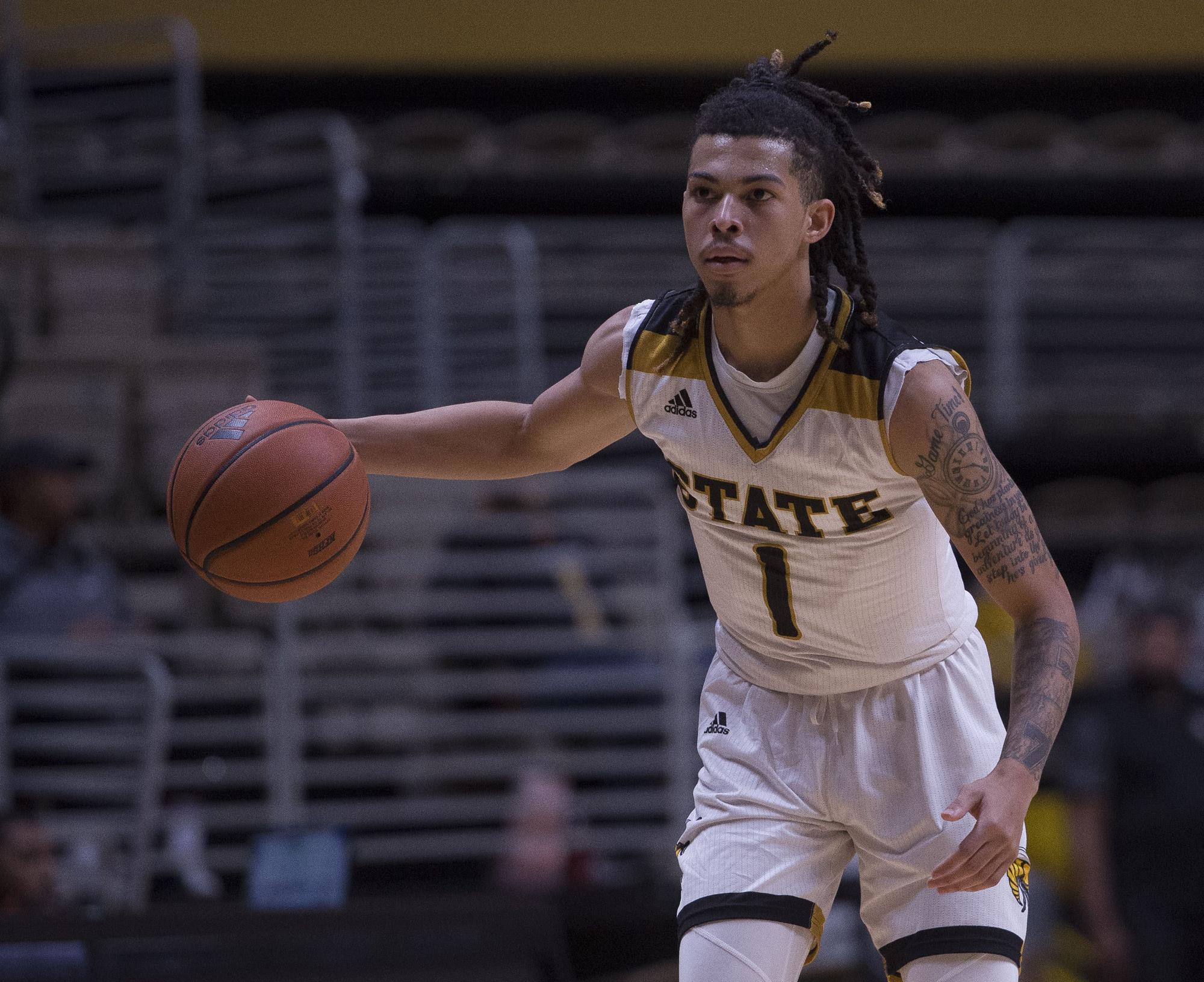 DJ Jackson - 2021-22 - Men's Basketball - Alabama State University ...