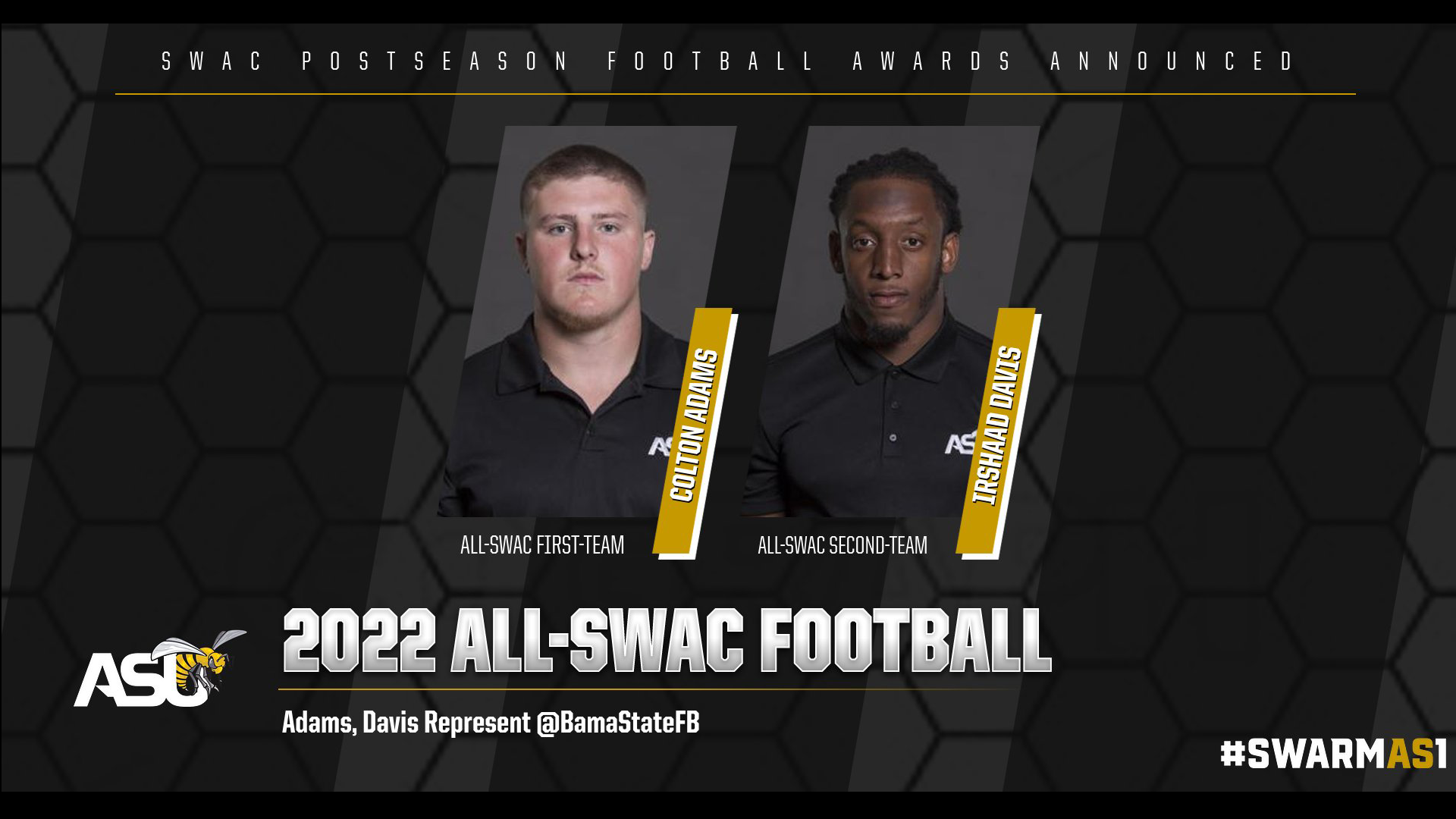 Colton Adams - 2023 - Football - Alabama State University Athletics