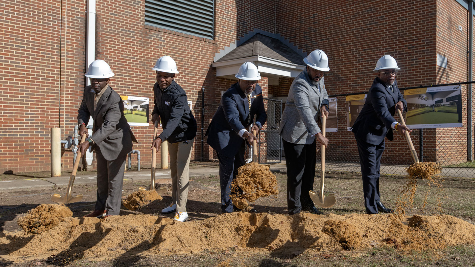 Alabama State breaks ground on new golf training facility - Alabama ...