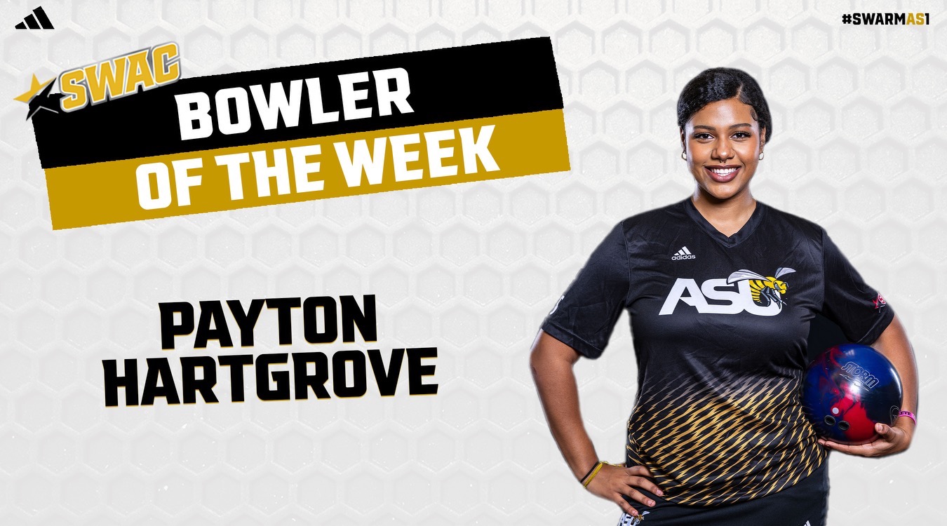 Hartgrove Named SWAC Bowler of the Week - Alabama State University ...
