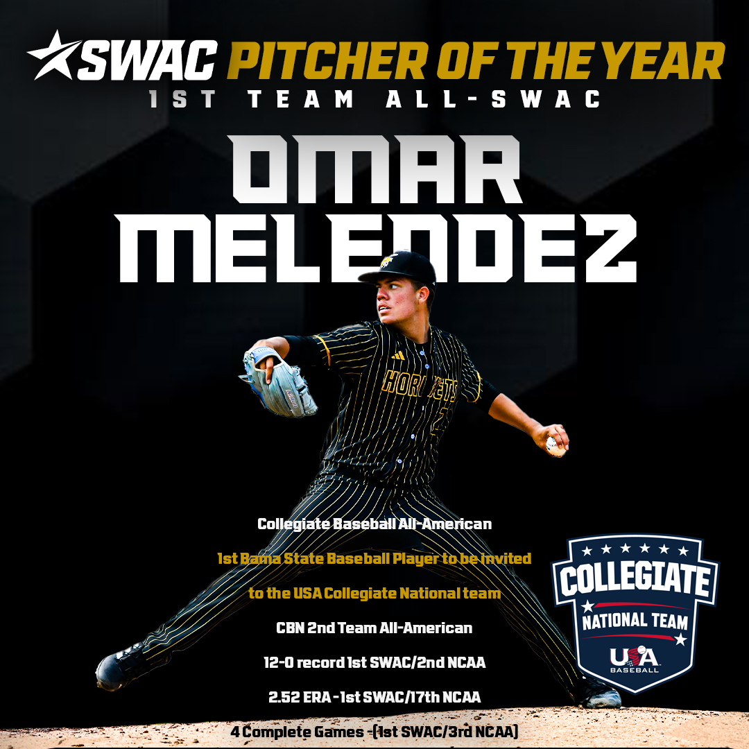 Omar Melendez Earns USA Collegiate National Team Invite - Alabama State ...