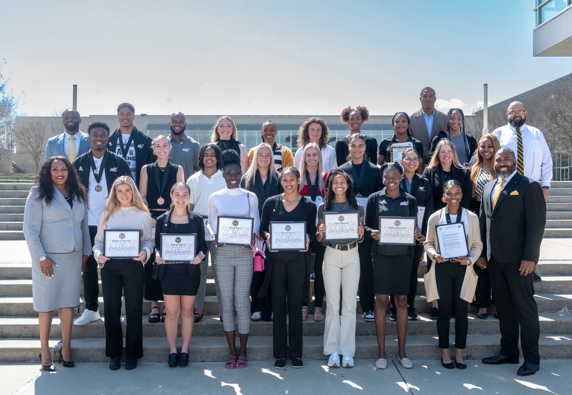Alabama State's Chi Alpha Sigma Honors 57 Student-Athletes - Alabama ...