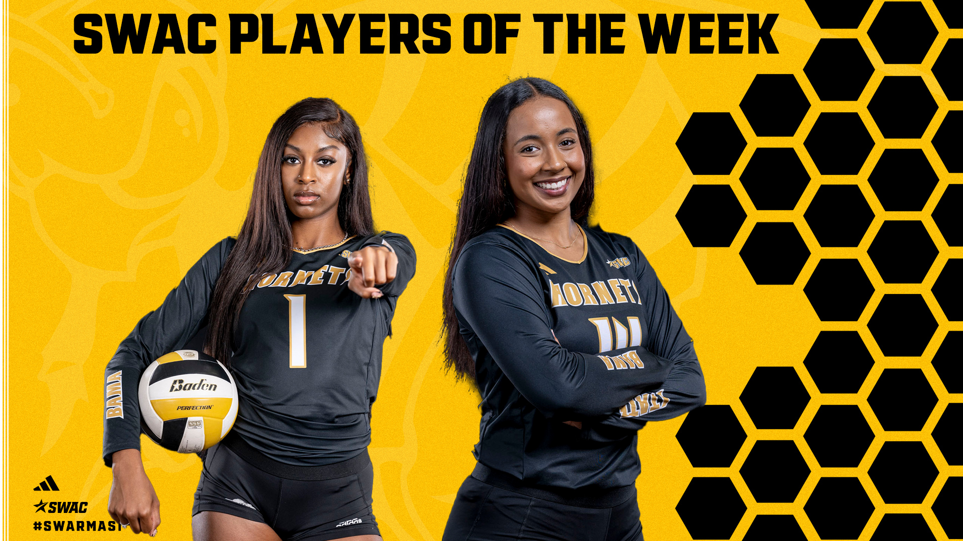 Clay Named SWAC Setter of the Week - Alabama State University Athletics